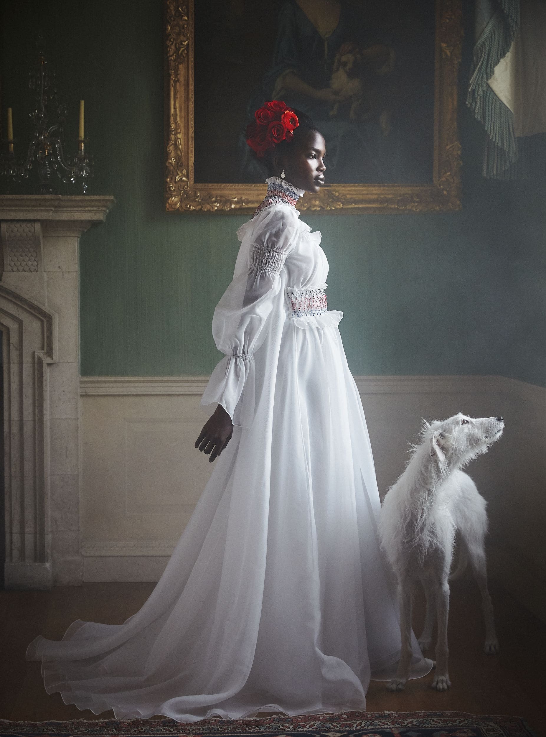 Amito with dog, London, 2019